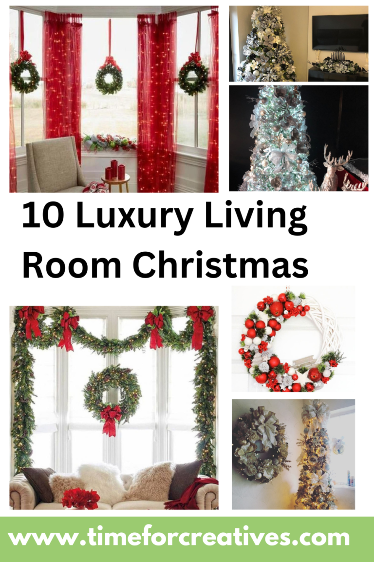 10 Luxury Room Christmas | Time for Creatives