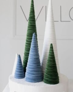 15 Stunning Velvet Christmas Tree Ideas | Time for Creatives
